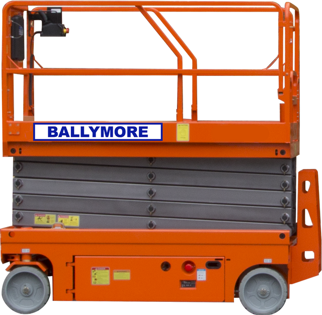DSL-45 - Ballymore Drivable Scissor Lift 45' Platform, 500 Lb. Capacity ...