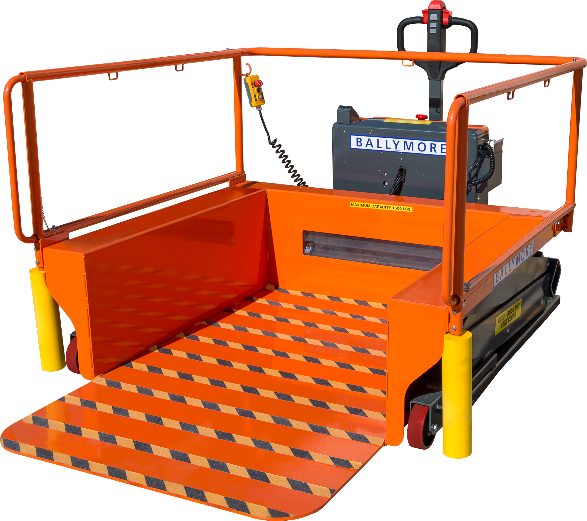 Rough Terrain Portable Loading Dock 5K Weight Capacity - Ballymore ...