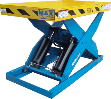 MAX WIDE BASE SCISSOR LIFT 60X72 4K CAPACITY 55" PLATFORM HEIGHT ...