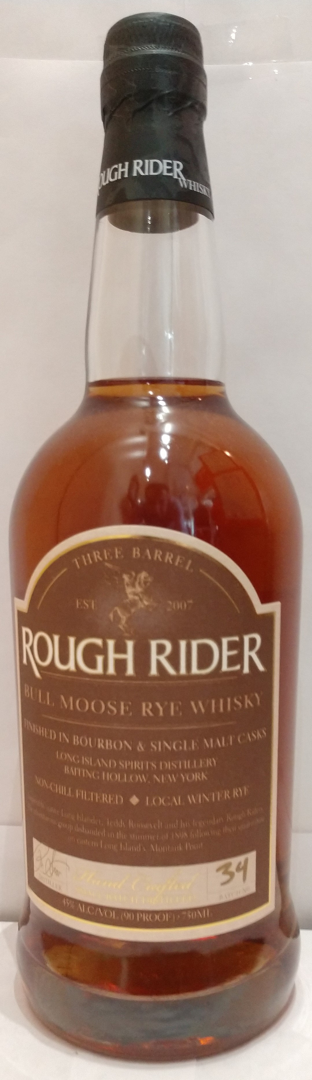 Rough Rider Bull Moose Rye - The Whisky Shop - San Francisco