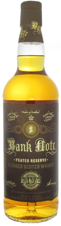 Bank Note 5 Year Old Peated Reserve Whisky - The Whisky Shop - San ...