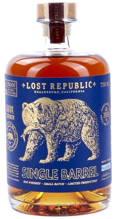 Lost Republic Single Barrel Rye - The Whisky Shop - San Francisco