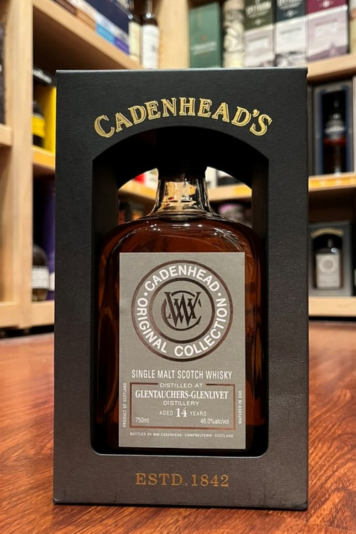 Glentauchers-Glenlivet 14 Year Old, by Cadenhead - The Whisky Shop ...
