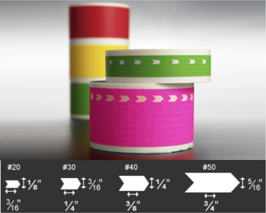 Inspection Arrows - Standard Colors - Absolute Scientific Products
