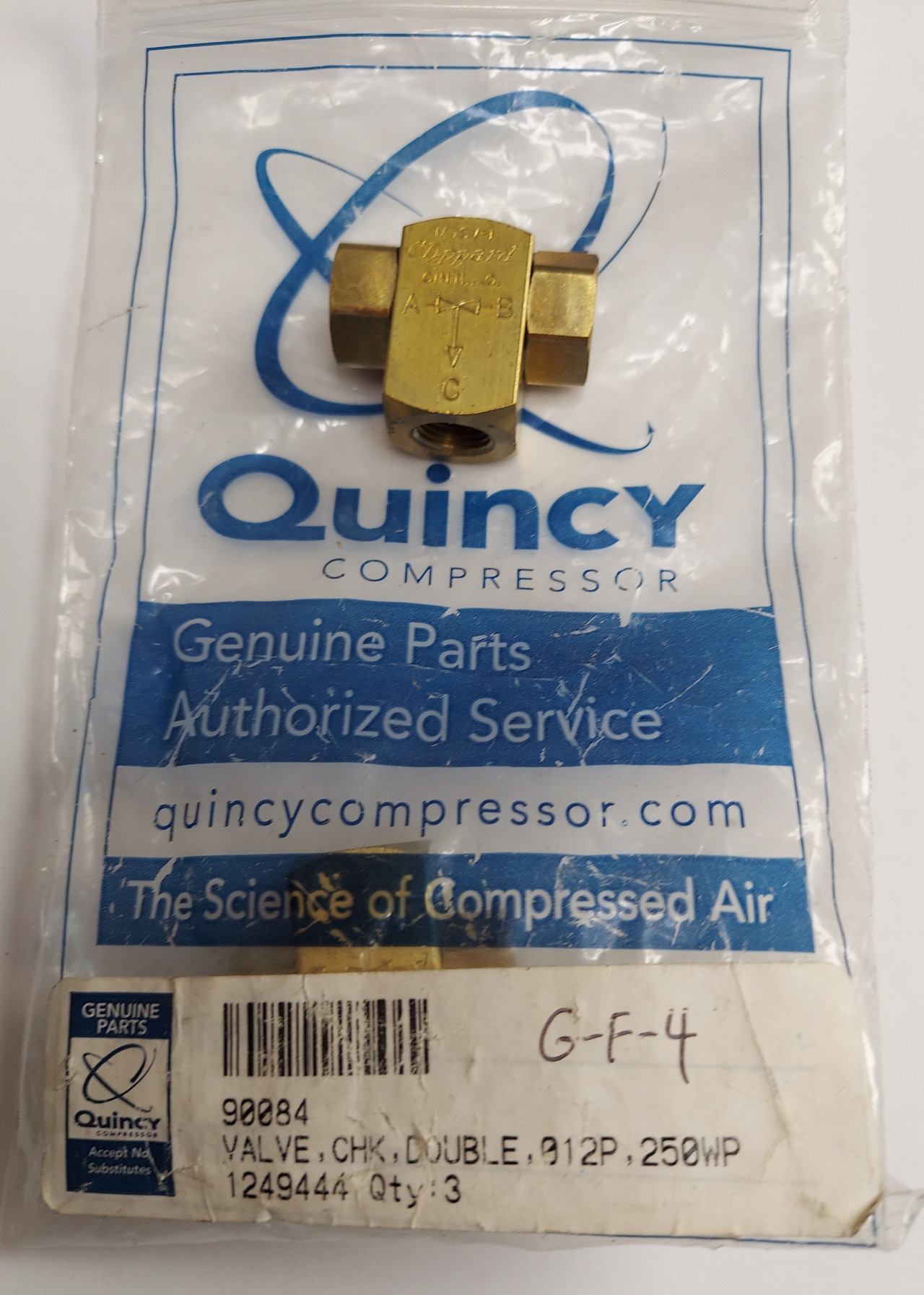 90084 Quincy shuttle valve - MYCOMPRESSORGUY.COM