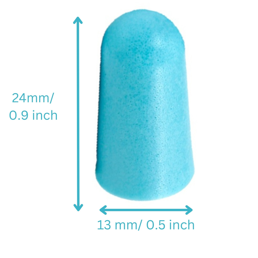 200 Pair Foam Ear Plugs Individually Wrapped Soft 32dB Noise Cancelling ...