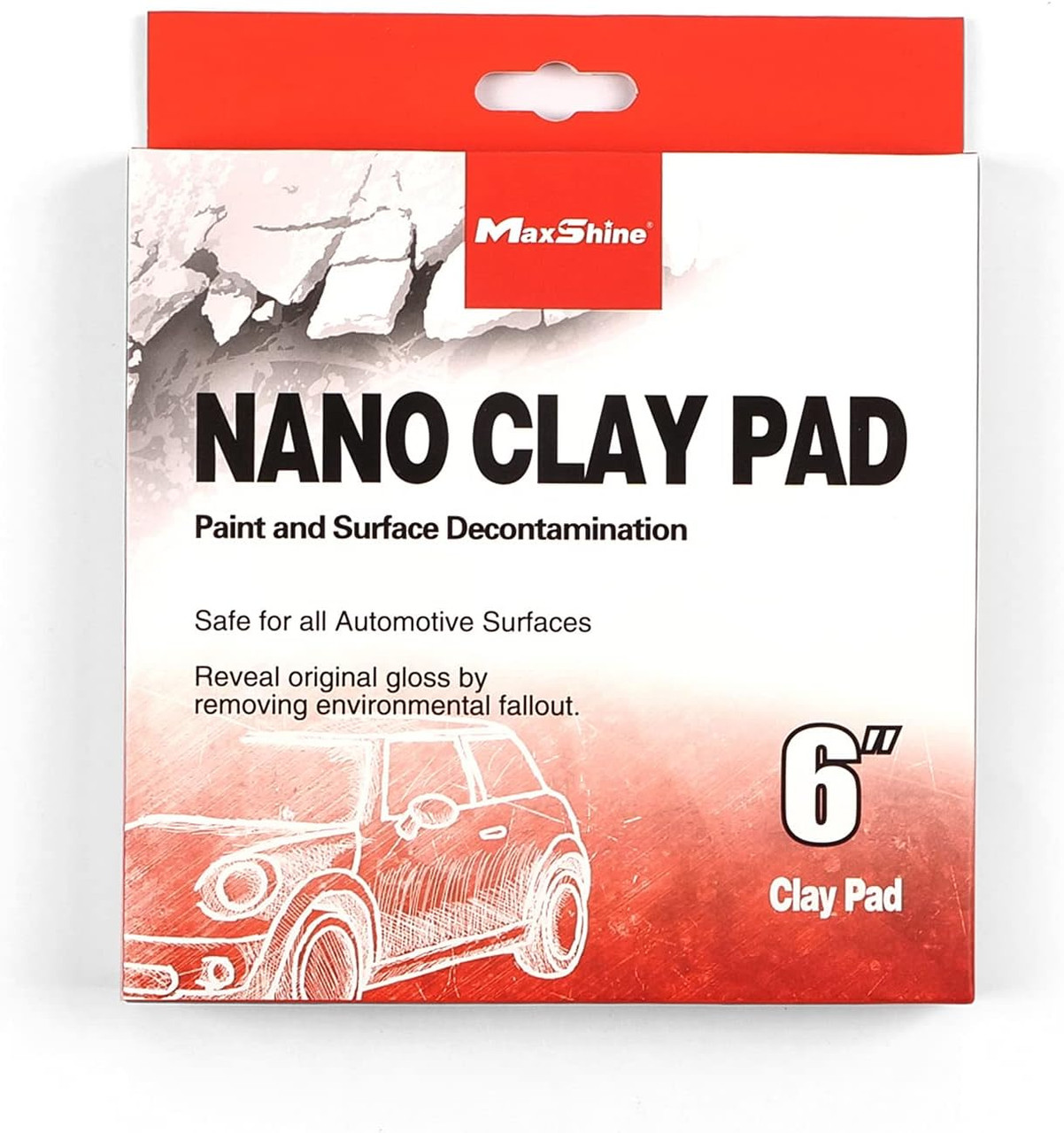 6" SYNTHETIC CLAY PAD - Clay Bar Alternative - PCC PLUS - PRO CAR CARE ...