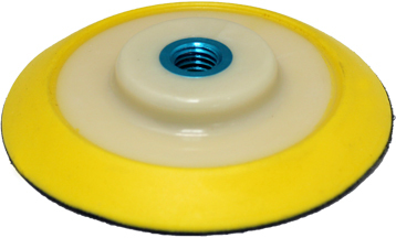 Buff and Shine Flexible Center Ring Backing Plate - 6 Inch with 5/8 ...