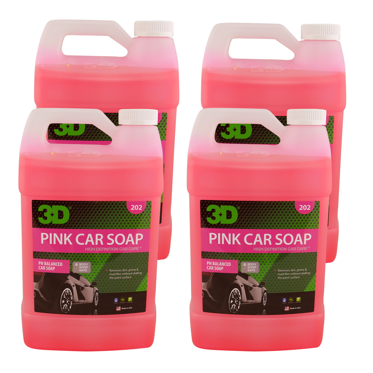 3D Pink Car Soap