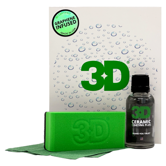 3D Ceramic Coating Plus Graphene Infused Kit - 30ml - PCC PLUS - PRO ...