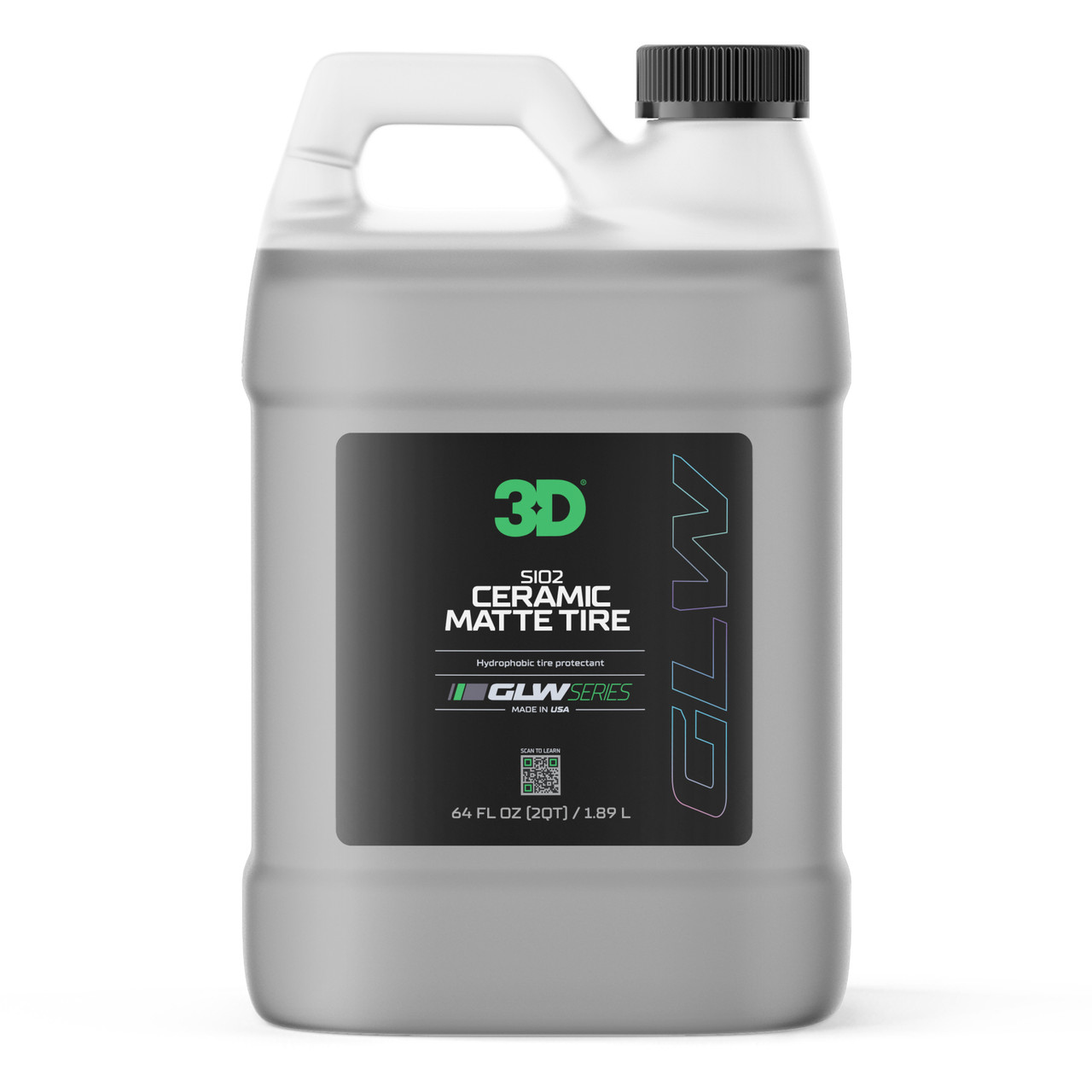 3D GLW Series SiO2 Ceramic Matte Tire - PCC PLUS - PRO CAR CARE - 3D ...