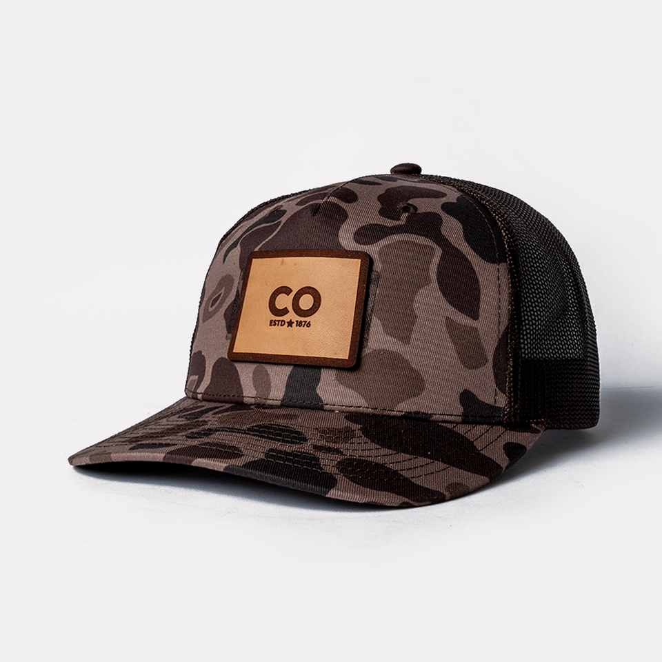 Custom Leather Patch Hats | Richardson | Monomoy