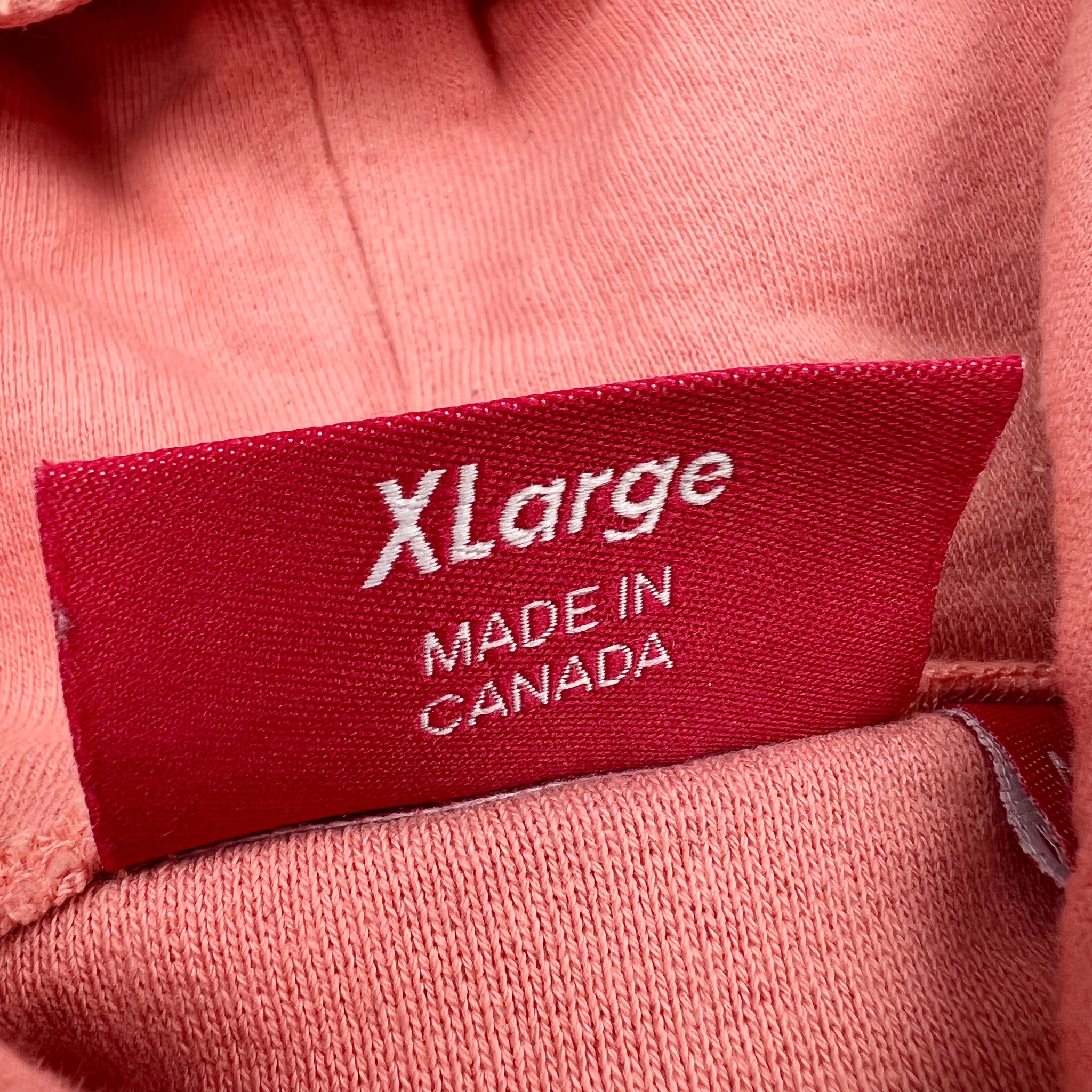 Supreme Peach Fleece Hoodie - Oliver's Archive