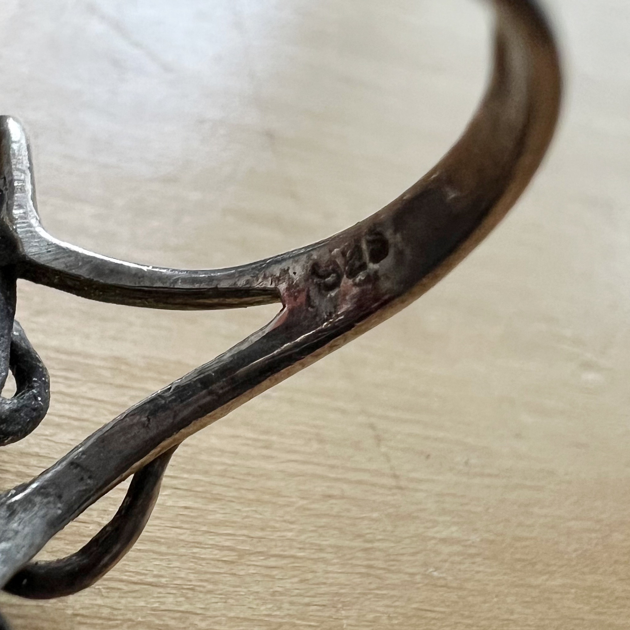 Sterling Silver Spider Locket Ring - Oliver's Archive