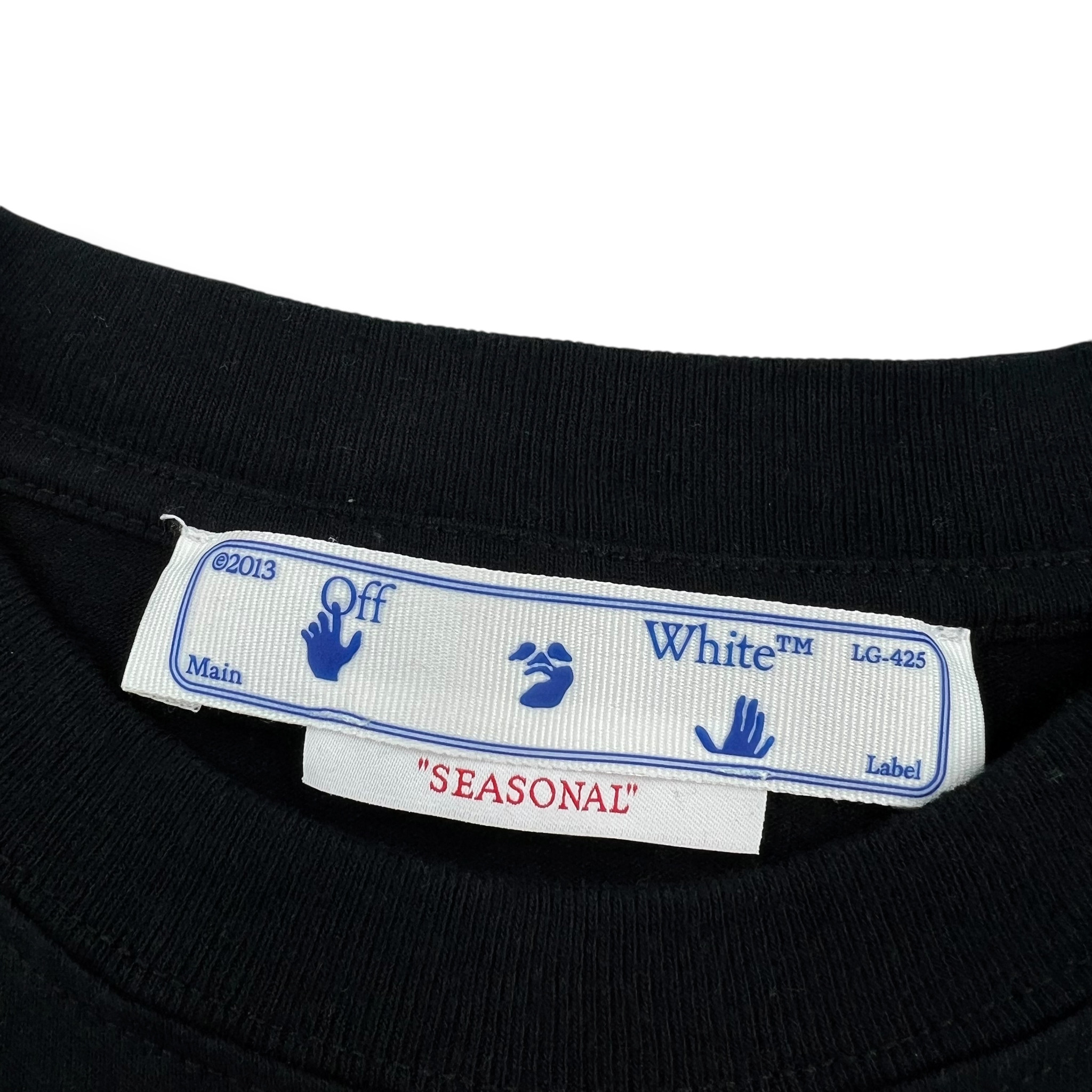 Off-White Weed Leaf T Shirt - Oliver's Archive