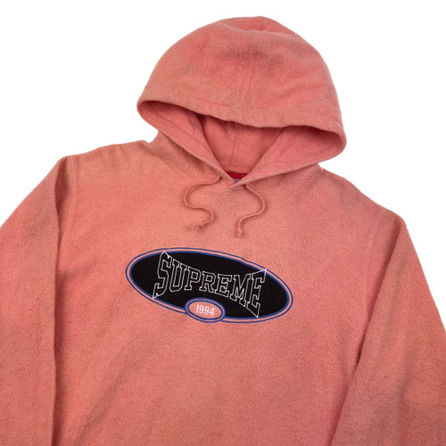 Supreme Peach Fleece Hoodie - Oliver's Archive