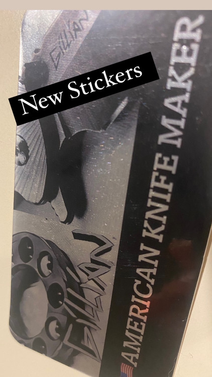 Metallic Stickers - Gillian Knives