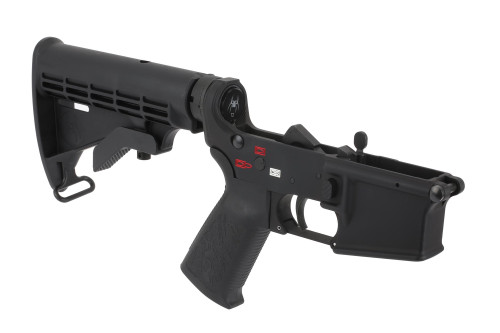 Spikes Tactical Complete AR-15 Lower - Color Fill - M4 Stock