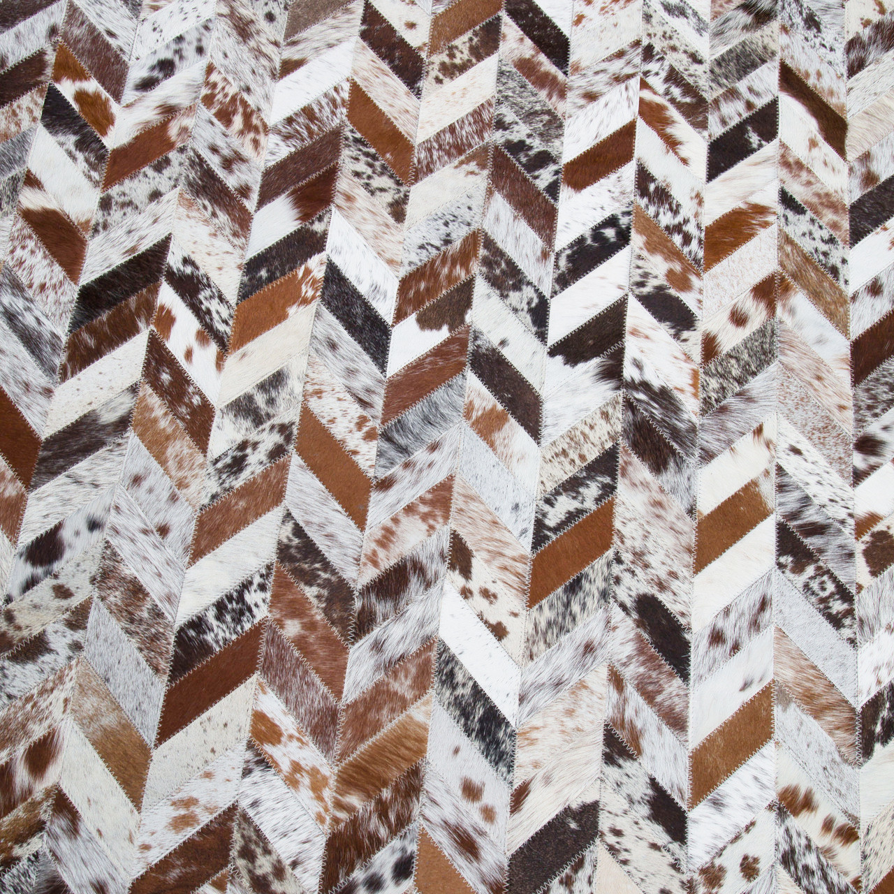 Patchwork Cowhide Rug PWS(BRN)001 (180cm x 120cm) - City Cows