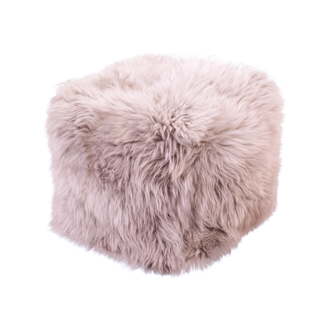 Sheepskin Pouf