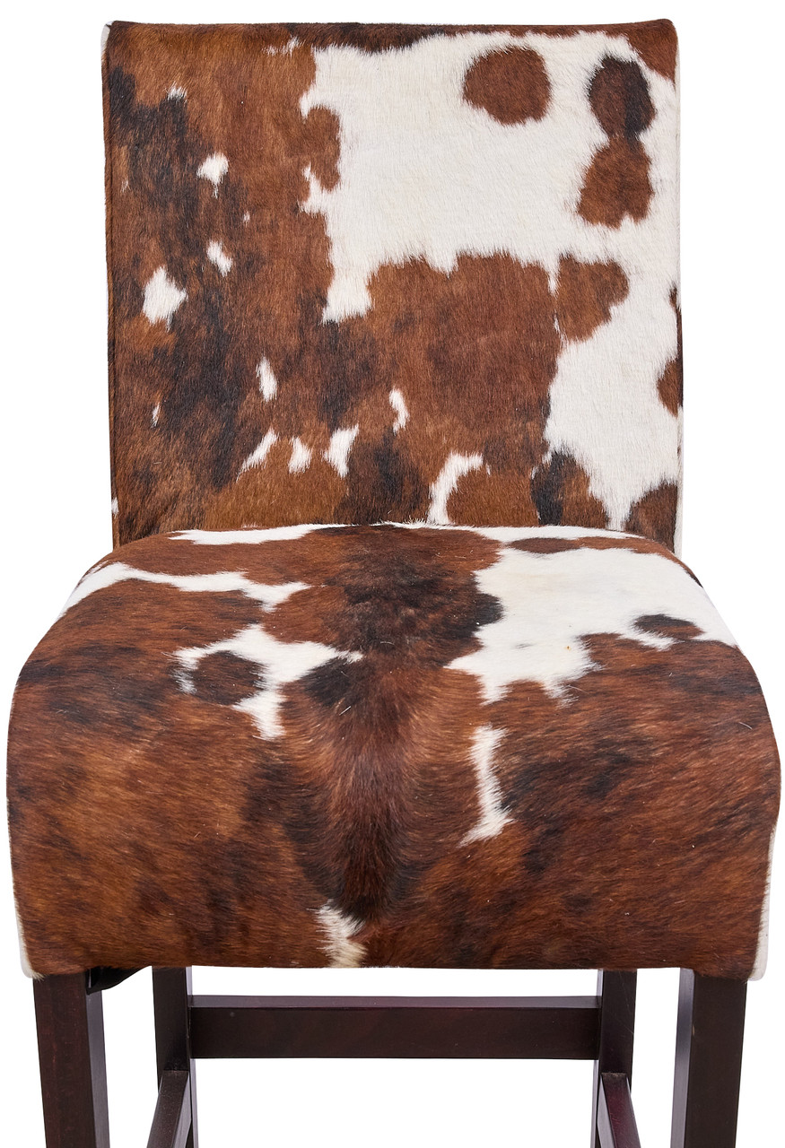 Large Savoy Cowhide Barstool LSV25-007 - City Cows
