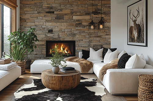 Using Animal Skin Rugs To Add Natural Texture To Your Interiors - City Cows