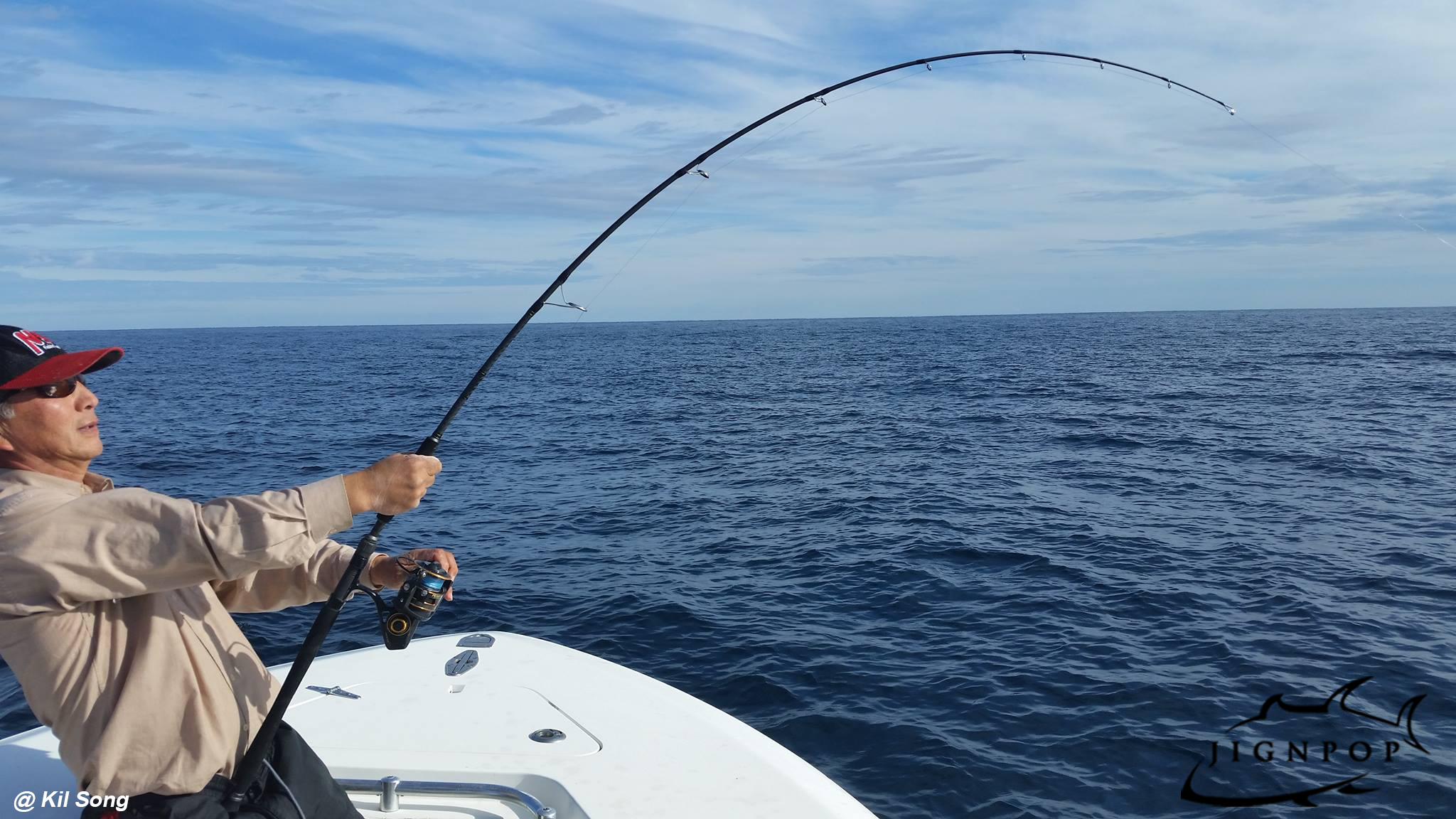 1/22/16: 60+lb Amberjack on a Black Hole Challenger Bank 761MH Rod ...