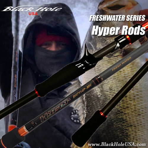 Black Hole USA Hyper Freshwater Rods, Black Hole USA, Bass Rods