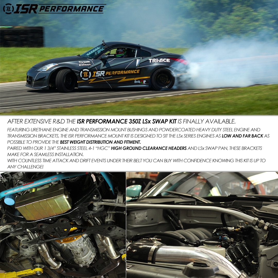 350Z LSx Swap Kit - ISR Performance Parts, LLC