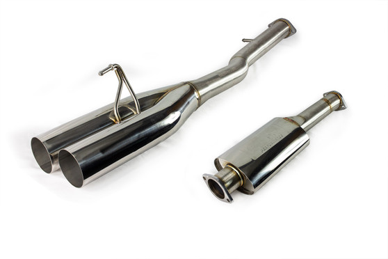 ISR Performance EP Dual Boso 4" Tip Exhaust - Nissan 350Z - ISR ...