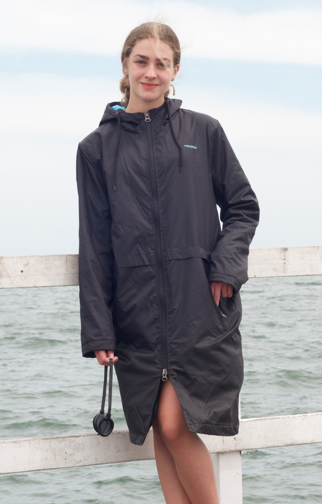 Charcoal & Orange Zip - Rappco