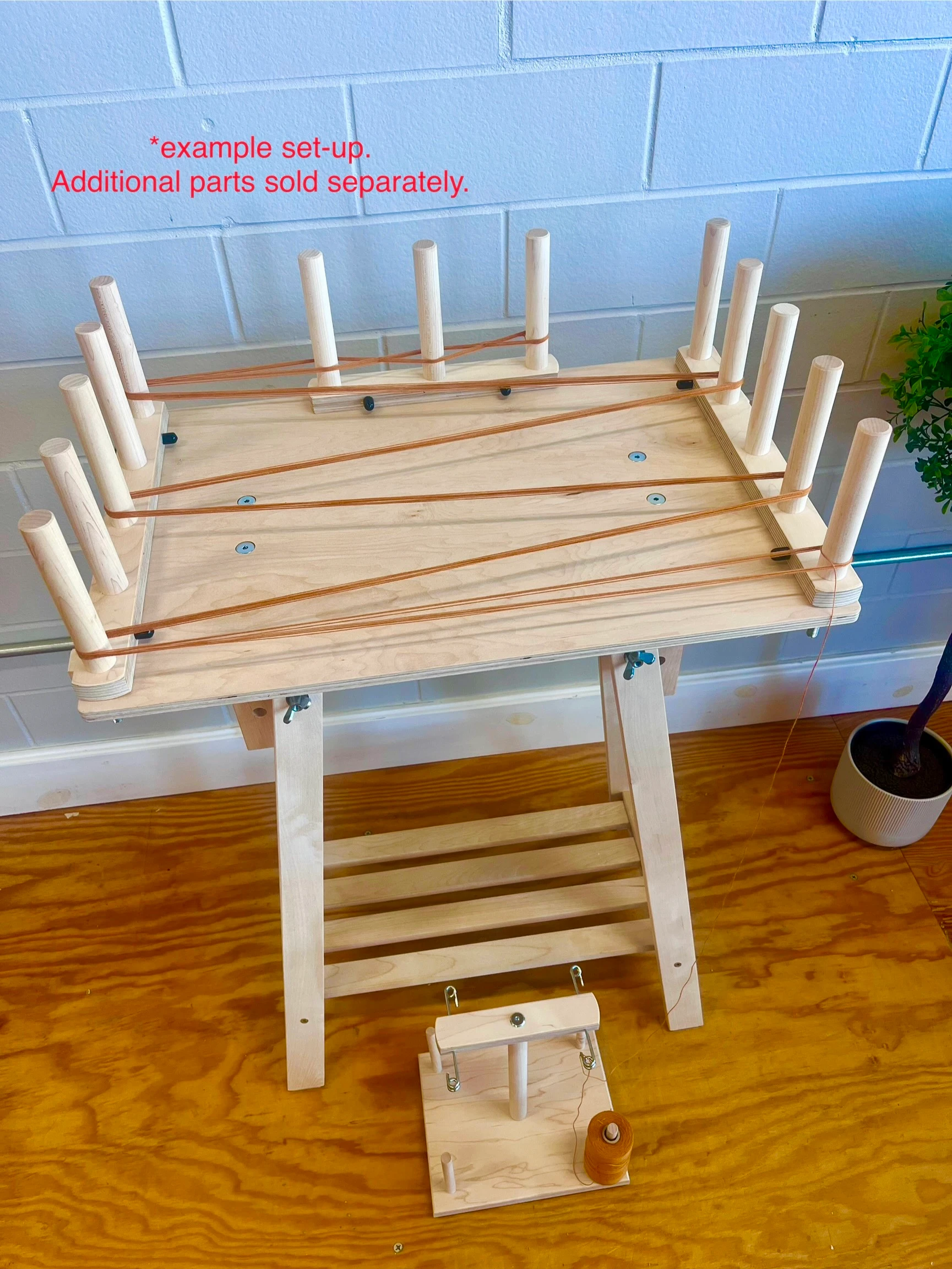 Build-A-Board Warping Board – Modular Maple Weaving Tool