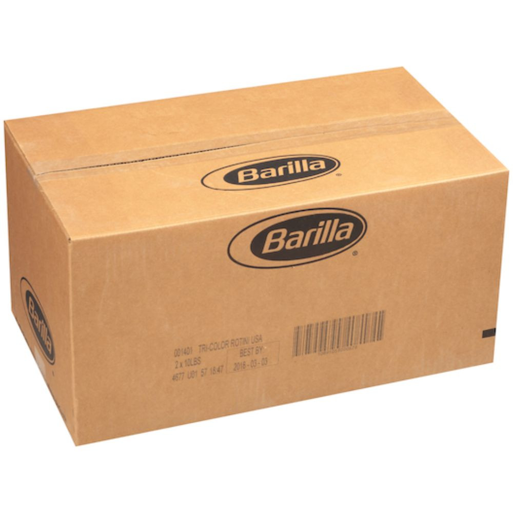 Barilla Tri-Color Rotini, 160 Oz, 2 Per Case