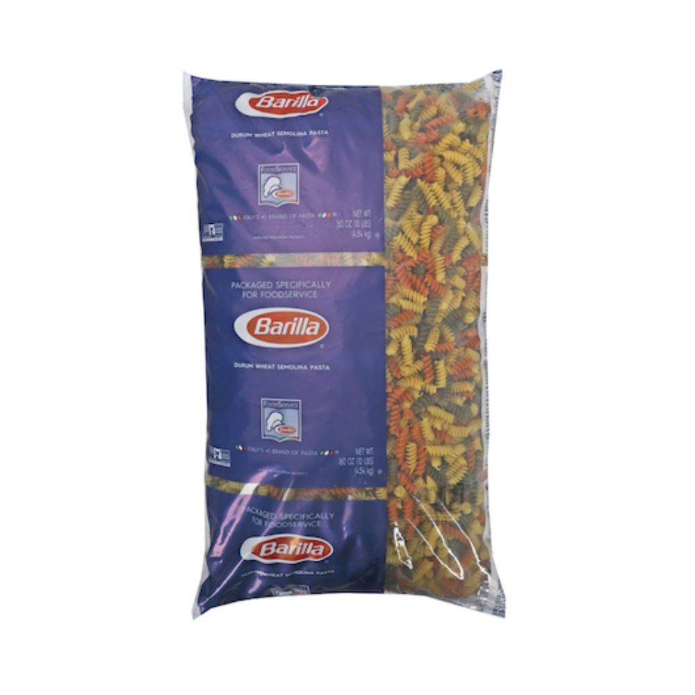 Barilla Tri-Color Rotini, 160 Oz, 2 Per Case