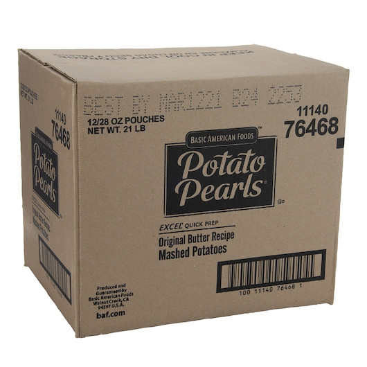 Basic American Foods Excel Original Butter Mashed Potatoes, 28 Ounce ...