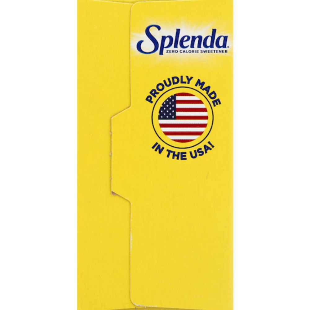 Splenda Sucralose No Calorie Sweetener, 1 Gram Packet - 100/Pack - 12 ...