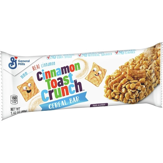 Cinnamon Toast Crunch Cereal Bar, 1.42 Ounce, 96 Per Case
