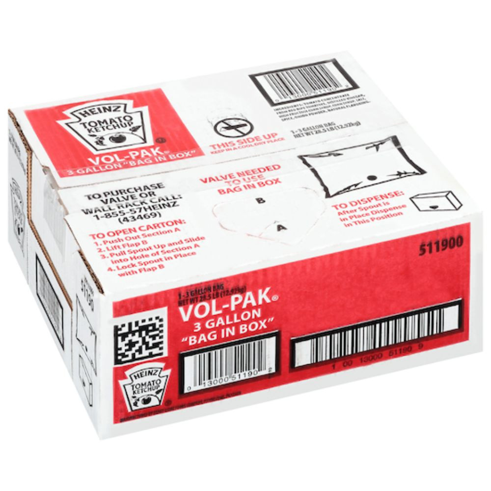 Heinz Vol/Pak Ketchup, 28.5 Pound