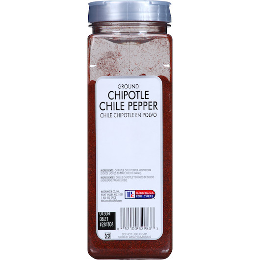 Mccormick Culinary Ground Chipotle Chile Pepper, 1 Pound, 6 Per Case