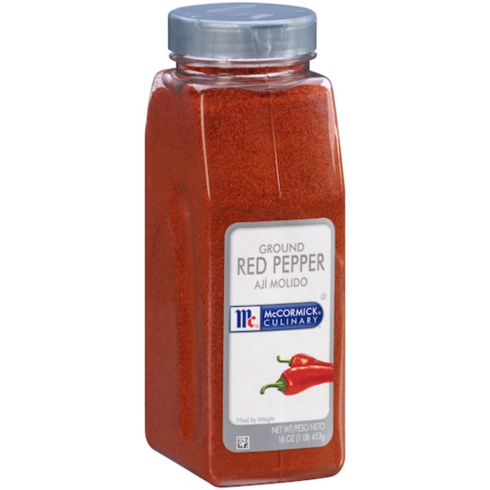 Mccormick Ground Red Pepper, 1 Pound, 6 Per Case