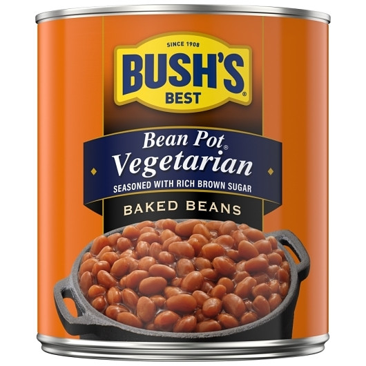 Bush's Best Vegetarian Baked Beans, 117 Ounces, 6 Per Case