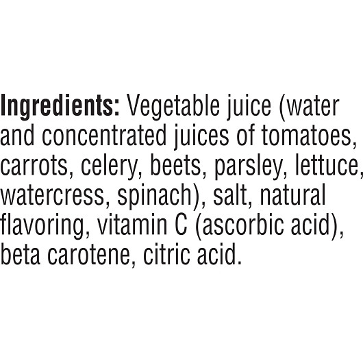 V8 Original 100% Vegetable Juice, 5.5 Ounces, 48 Per Case