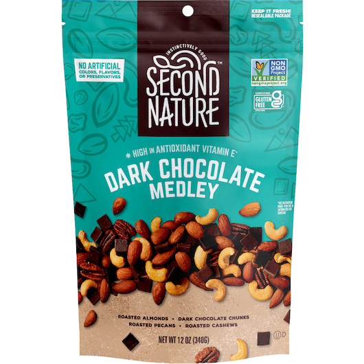 Second Nature Dark Chocolate Medley, 12 Ounces, 6 Per Case