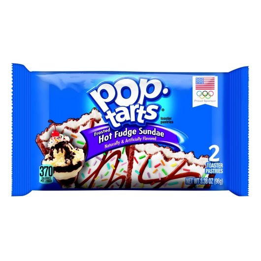 Kellogg's Pop-Tarts Frosted Open & Fold Display Hot Fudge Sunday Pastry ...
