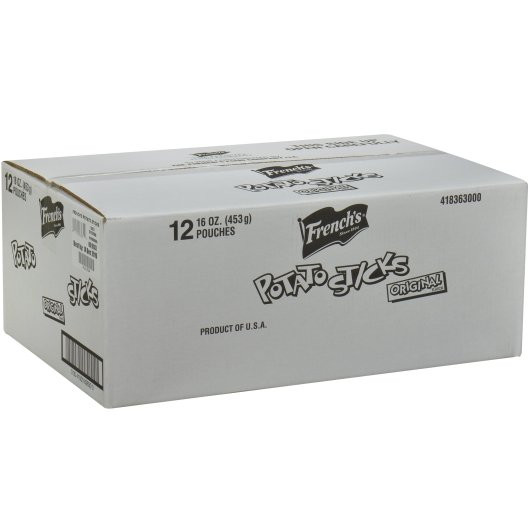 French's Original Potato Sticks, 16 Ounces, 12 Per Case