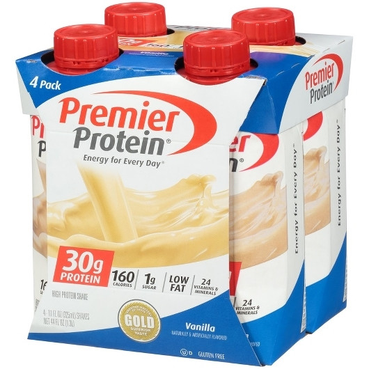 Premier Protein Vanilla Protein Shake, 11 Fluid Ounce, 12 Per Case