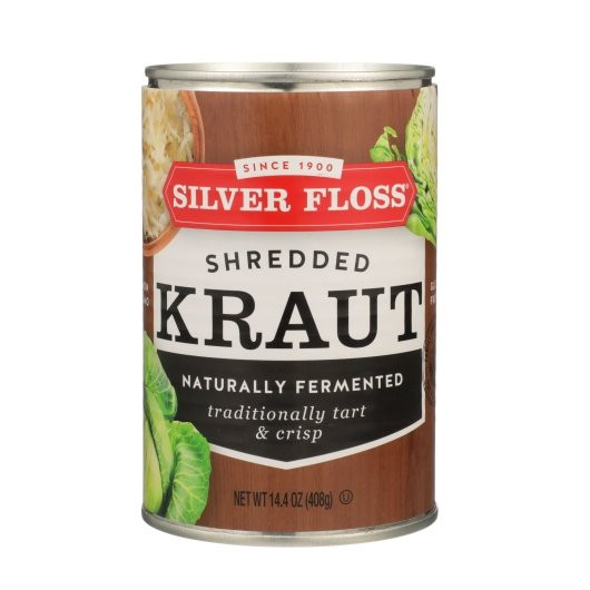 Silver Floss Shredded Kraut, 14.4 Ounce, 24 Per Case