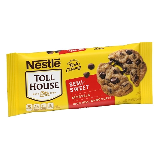 Tollhouse Semi Sweet Morsels, 12 Ounces, 24 Per Case