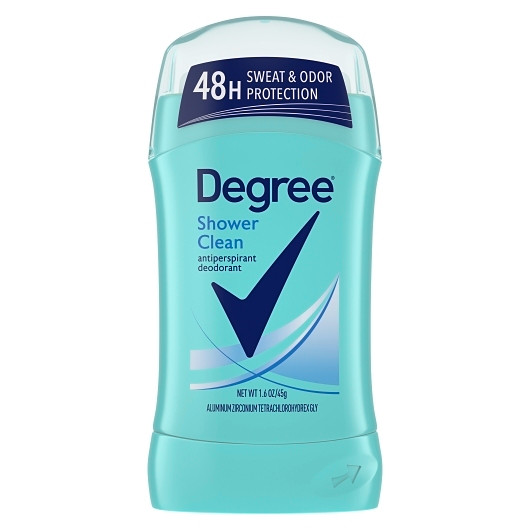Degree Women's 24 Hour Shower Clean Anti-Perspirant Deodorant Invisible ...