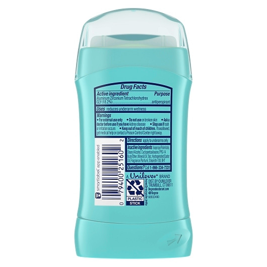 Degree Women's 24 Hour Shower Clean Anti-Perspirant Deodorant Invisible ...
